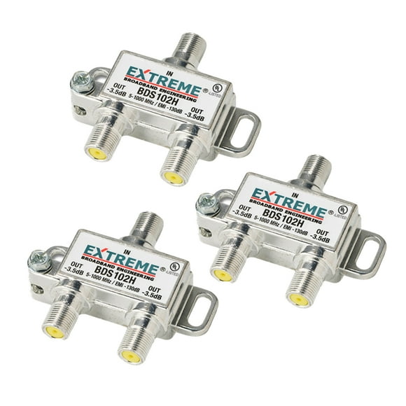 Shop 2-Way Cable Splitters for TV and Home Theater Electronics