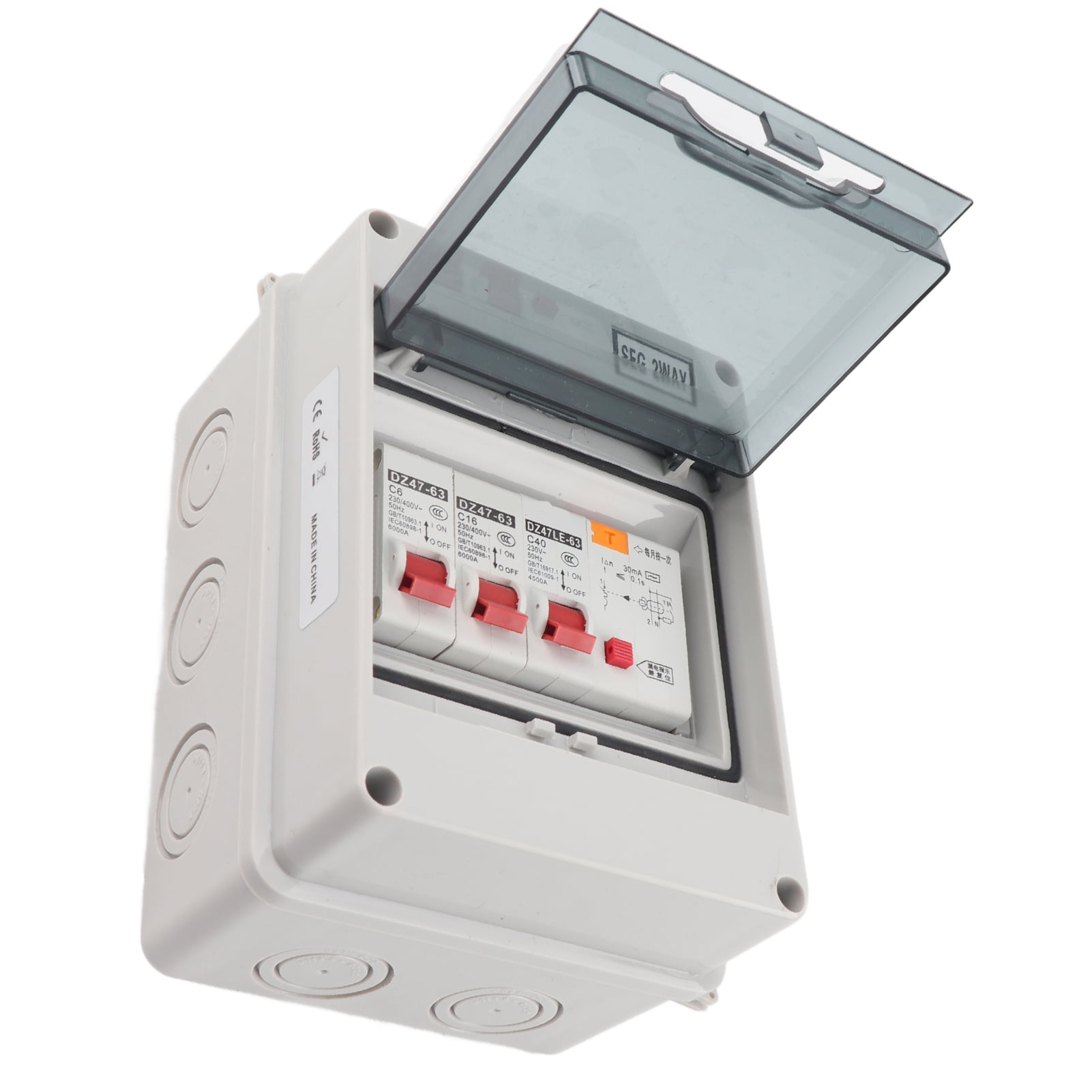 2 Way Garage Caravan Consumer Unit 40A 30mA RCD 2MCB 6a16A, Miniature ...