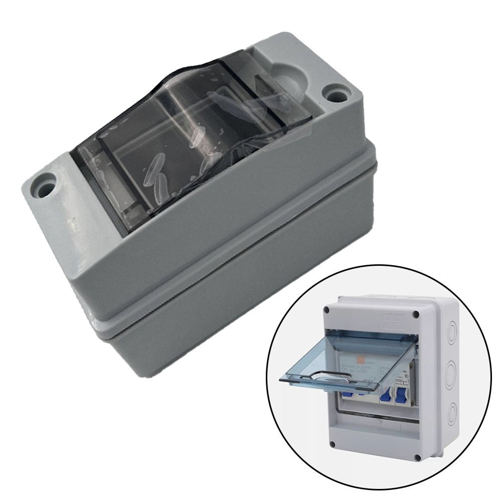 2 Way Garage Consumer Unit Electrical Safety Box Home Electrical Supply ...