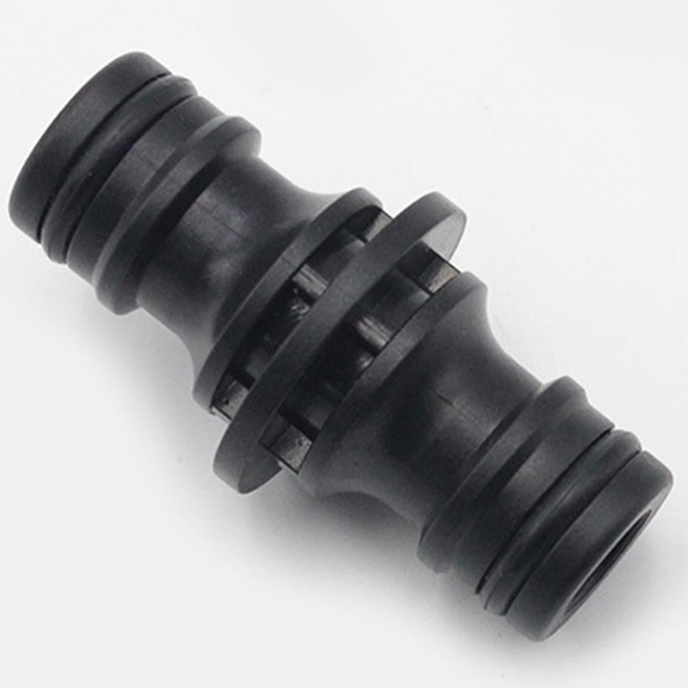 2 Way Garden Hose Connector Joiner Coupler Watering Water Pipe Tap Male ...