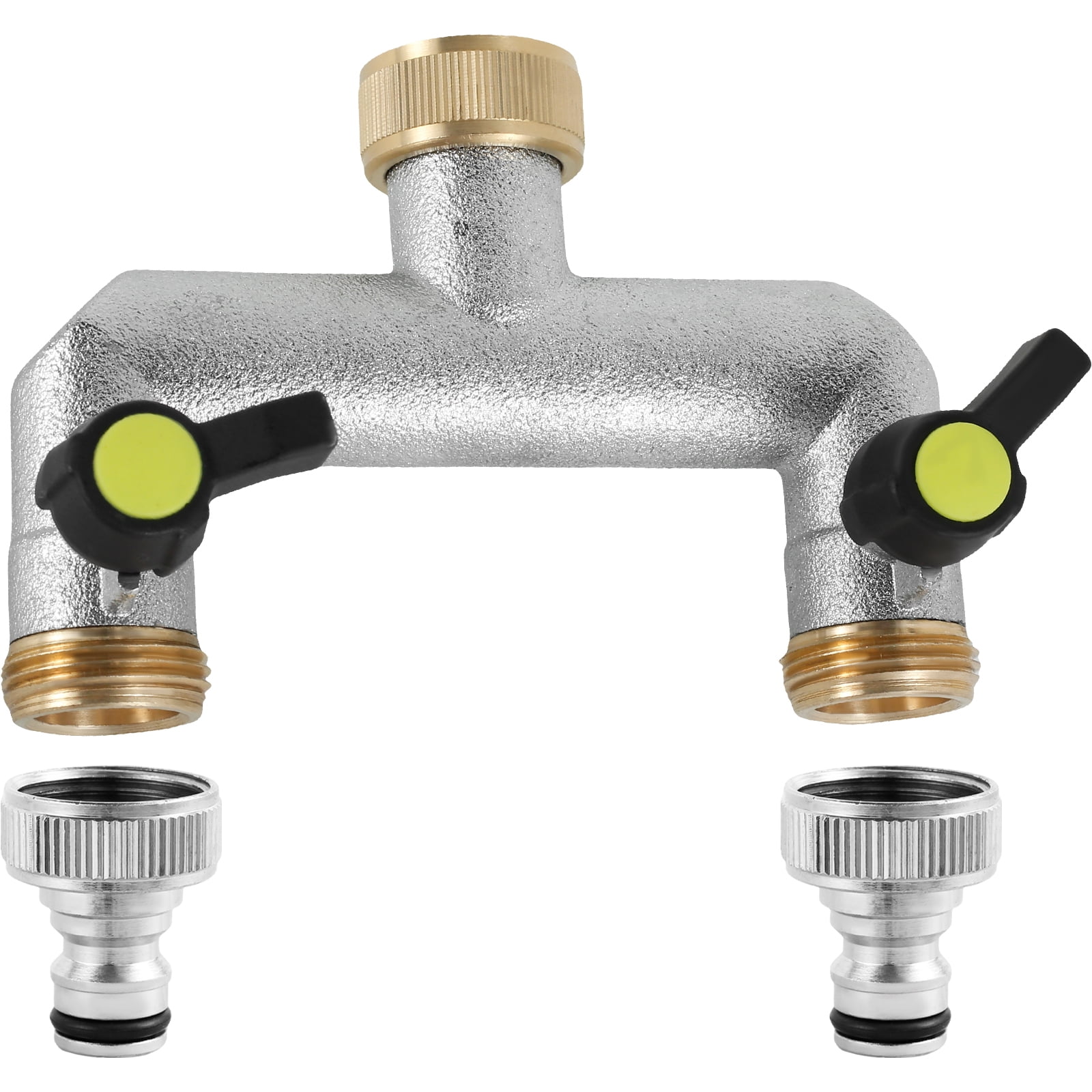 Mtfun Zinc Alloy 2-Way Male And Female Hose Fittings, Ergonomic Design ...