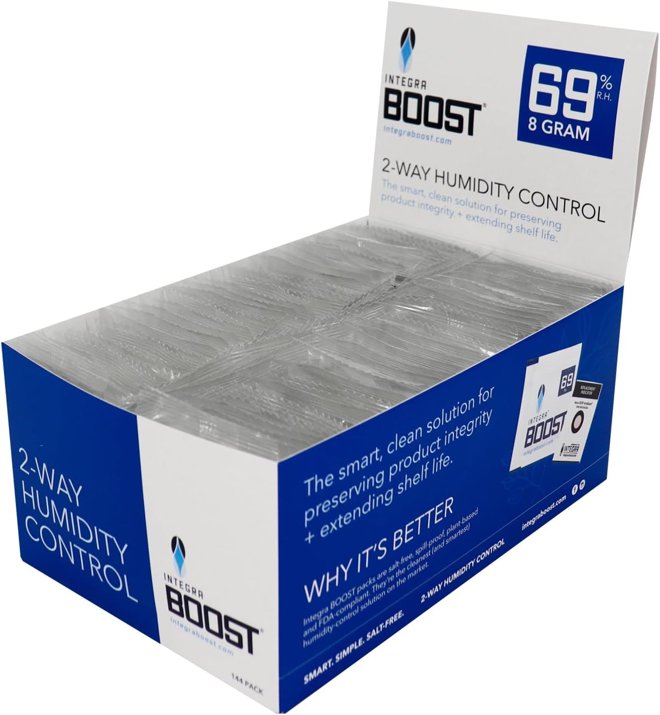 2-Way Humidity Control Pack - Preserve Flavor & Control Humidity at 69% ...