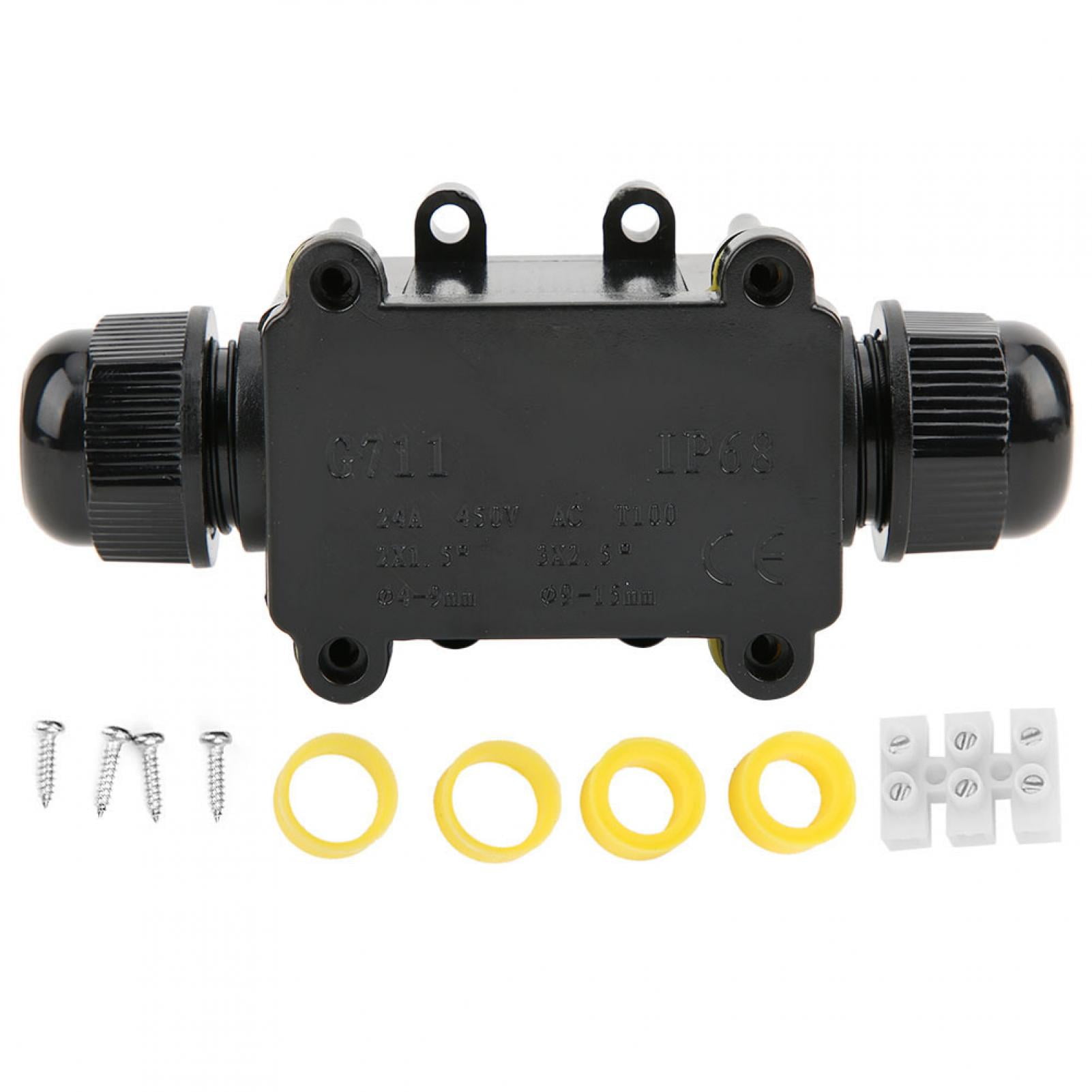 2-Way Junction Box, Underground Cable Line Protection Connector ...