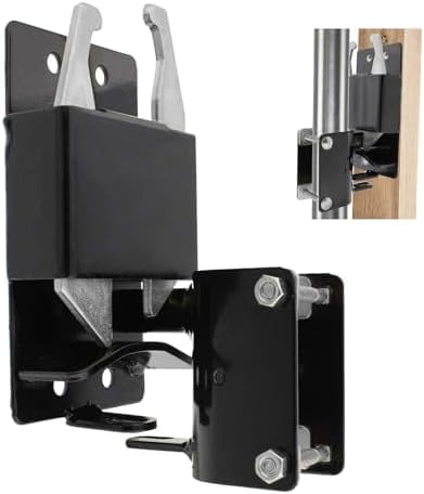 2 Way Lockable Gate Latch Two Way Fence Gate Latch for Metal Gates ...