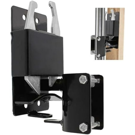 2 Way Lockable Gate Latch Two Way Fence Gate Latch for Metal Gates ...