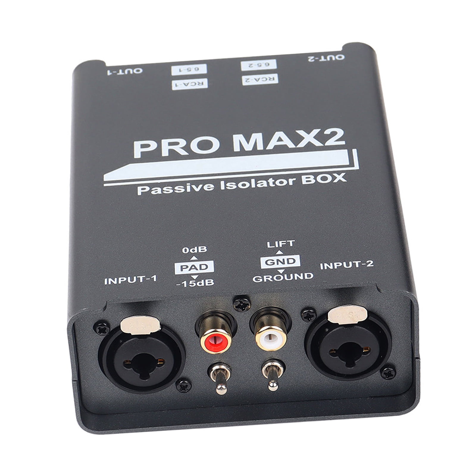 2 Way Mixer Sound Isolator Current Sound Noise Isolator Mixer Ground ...