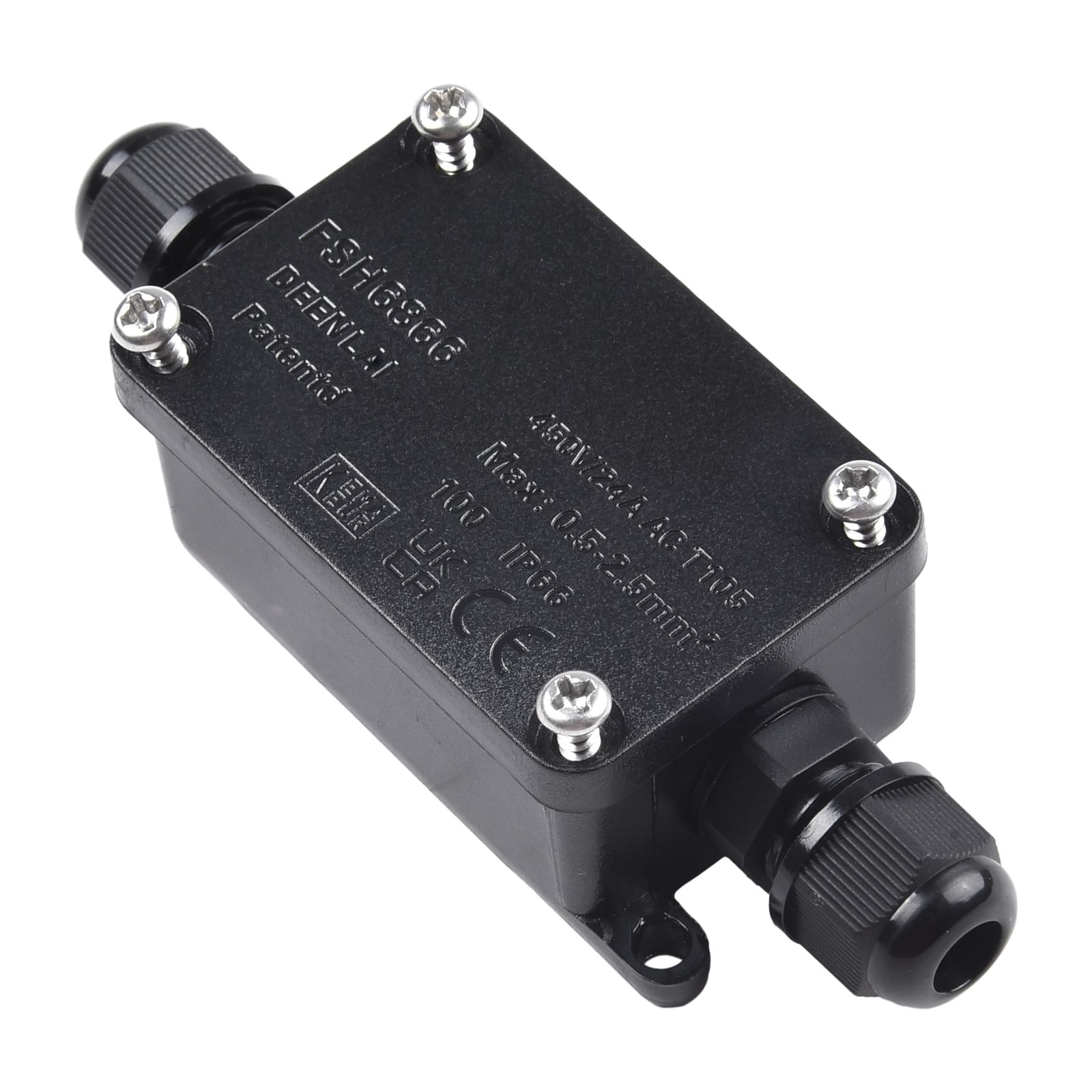 2 Way Outdoor Waterproof IP66 Electrical Cable Wire Connector Junction ...