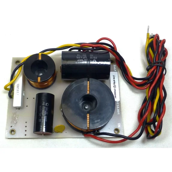 2 Way Passive Crossover Q1 Line Array Boxes 2.1K for Two 10",12", 15 ...