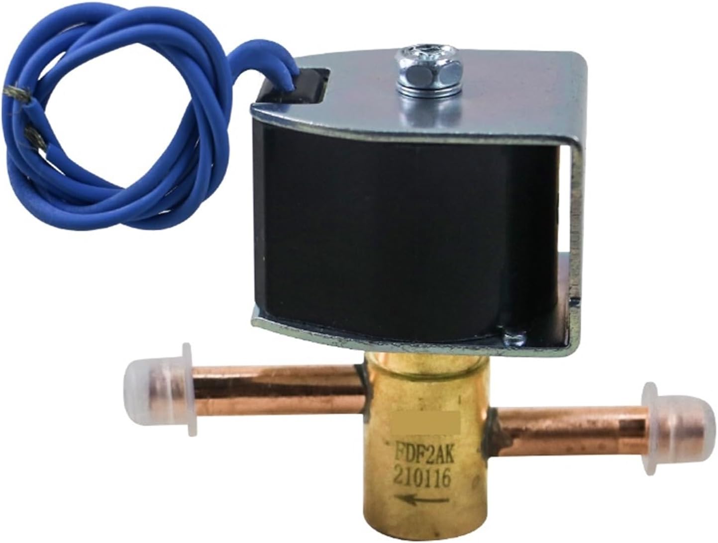 2 Way Refrigeration Accessories Normally Open 220v Solenoid Valve 1pcs