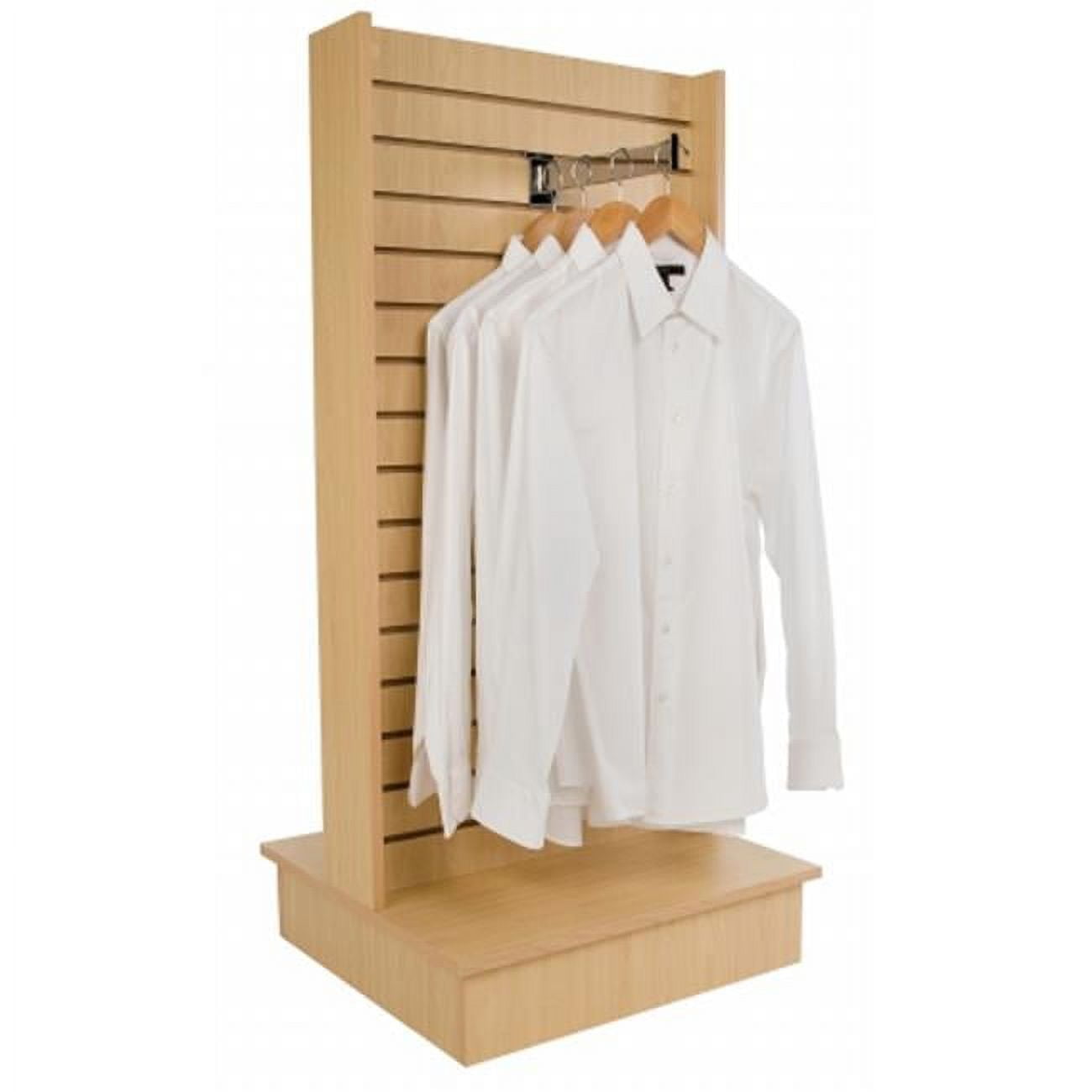 2-Way Slatwall Merchandiser - Maple - Walmart.com