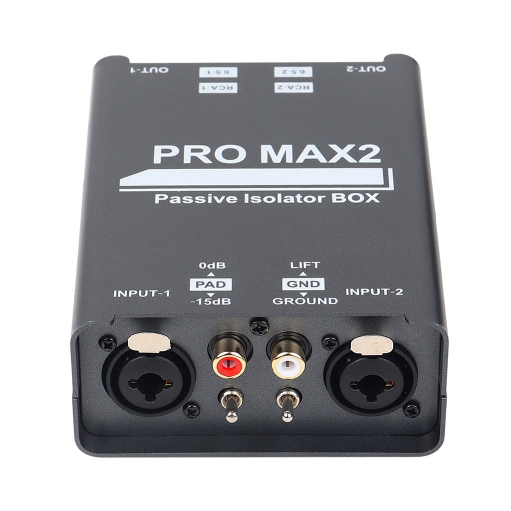 2 Way Sound Isolator Sound Current Mixer Live Broadcast Noise ...