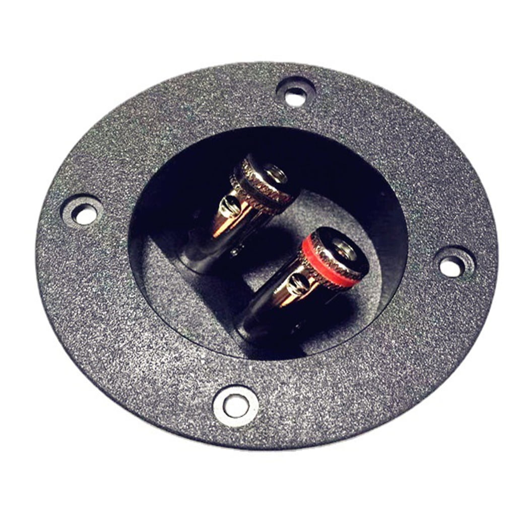2 Way Speaker Box Clamp, DIY Home Car Stereoes Binding Post Round ...
