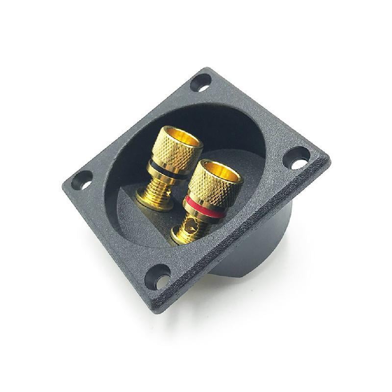2 Way Speaker Box Terminal Binding Post Cup Wp2-27 Two-position DIY Home Car Stereo Screw Cup ...