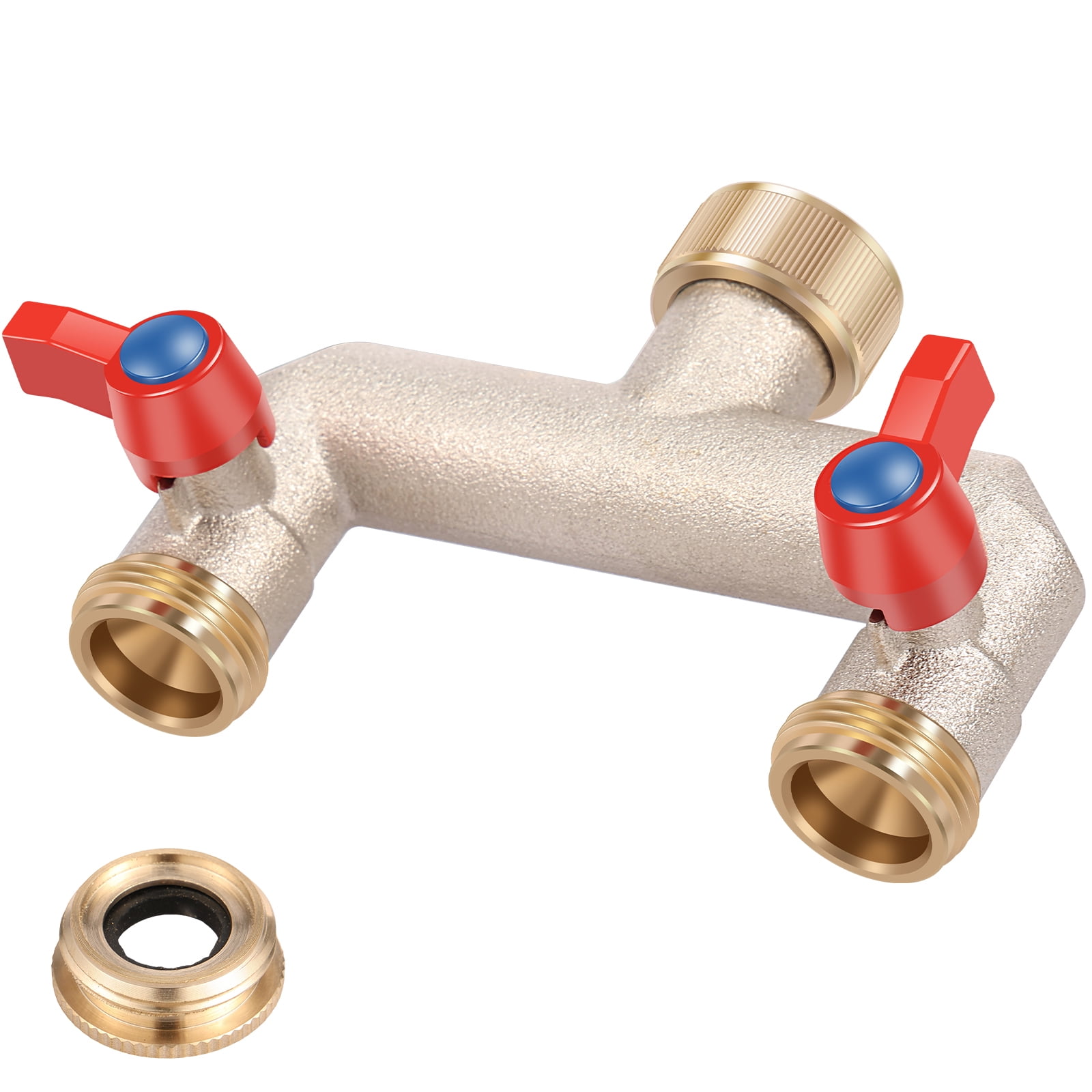 2 Way Tap Water Distributor Versatile Easy to Install Gardening Hose ...
