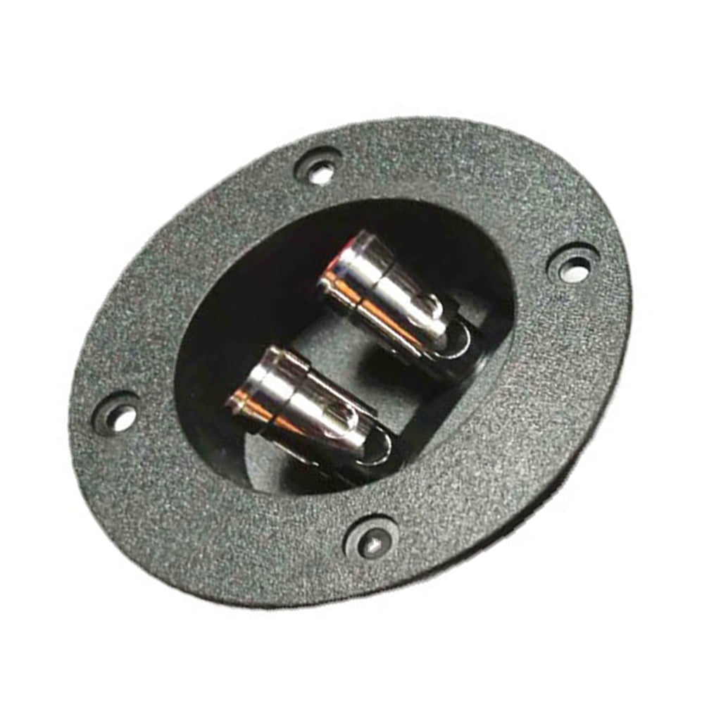 2 Way Terminals Cup Connectors for Speakers Box Subwoofer Banana ...