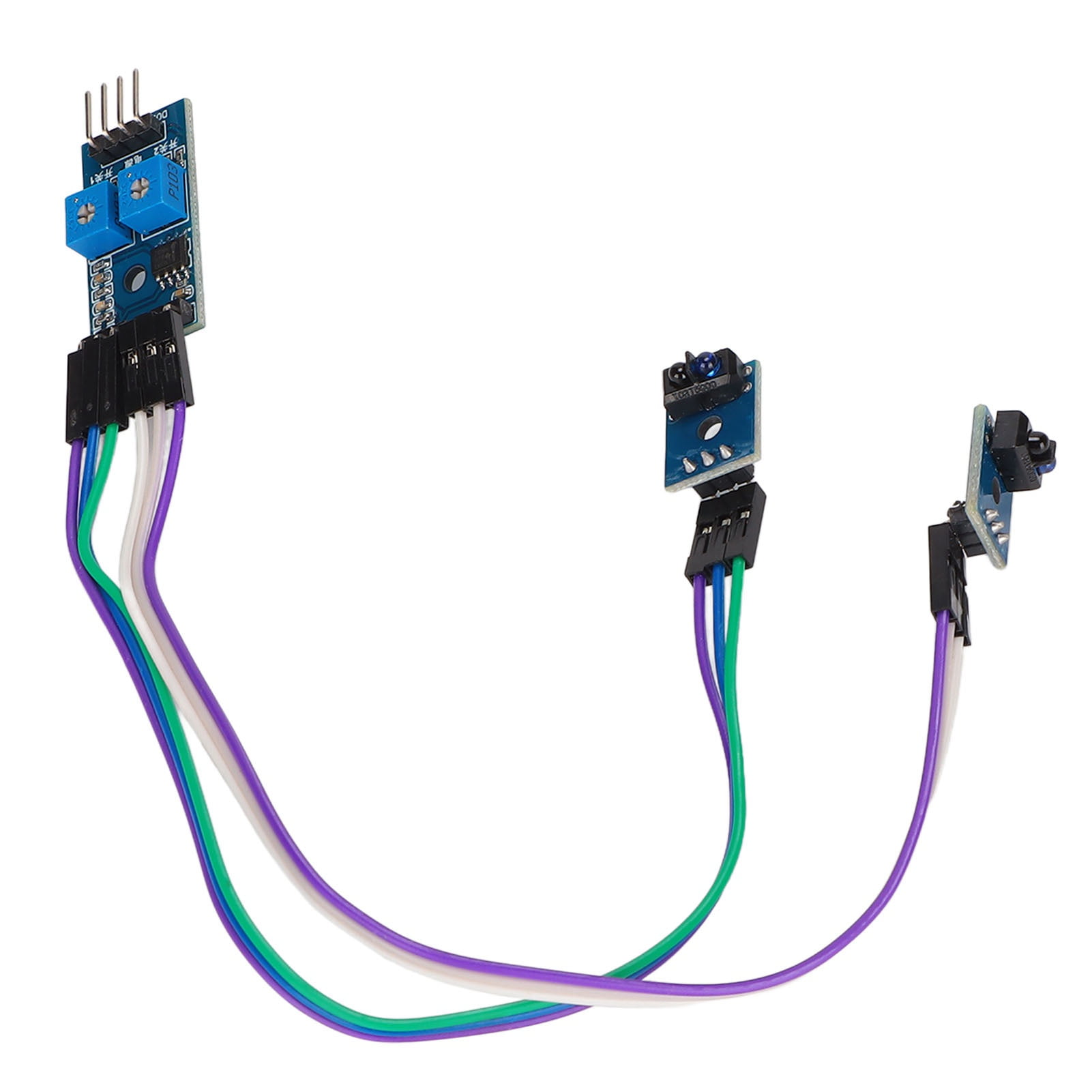 2 Way Tracing Module Black White Line Detection Obstacle Avoidance ...