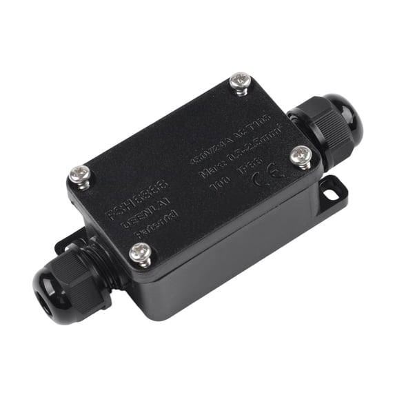 2 Way Waterproof IP66 Cable Connector Junction Box for Outdoor Use ...