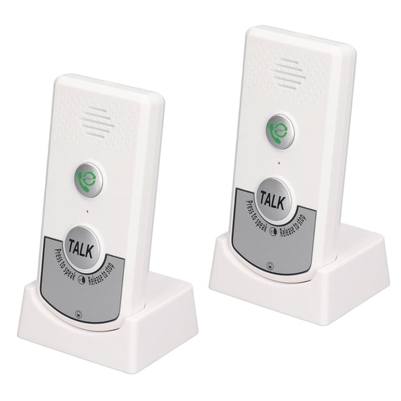 2 Way Wireless Home Voice Intercom 2 Way Talk Doorbell for Elderly ...