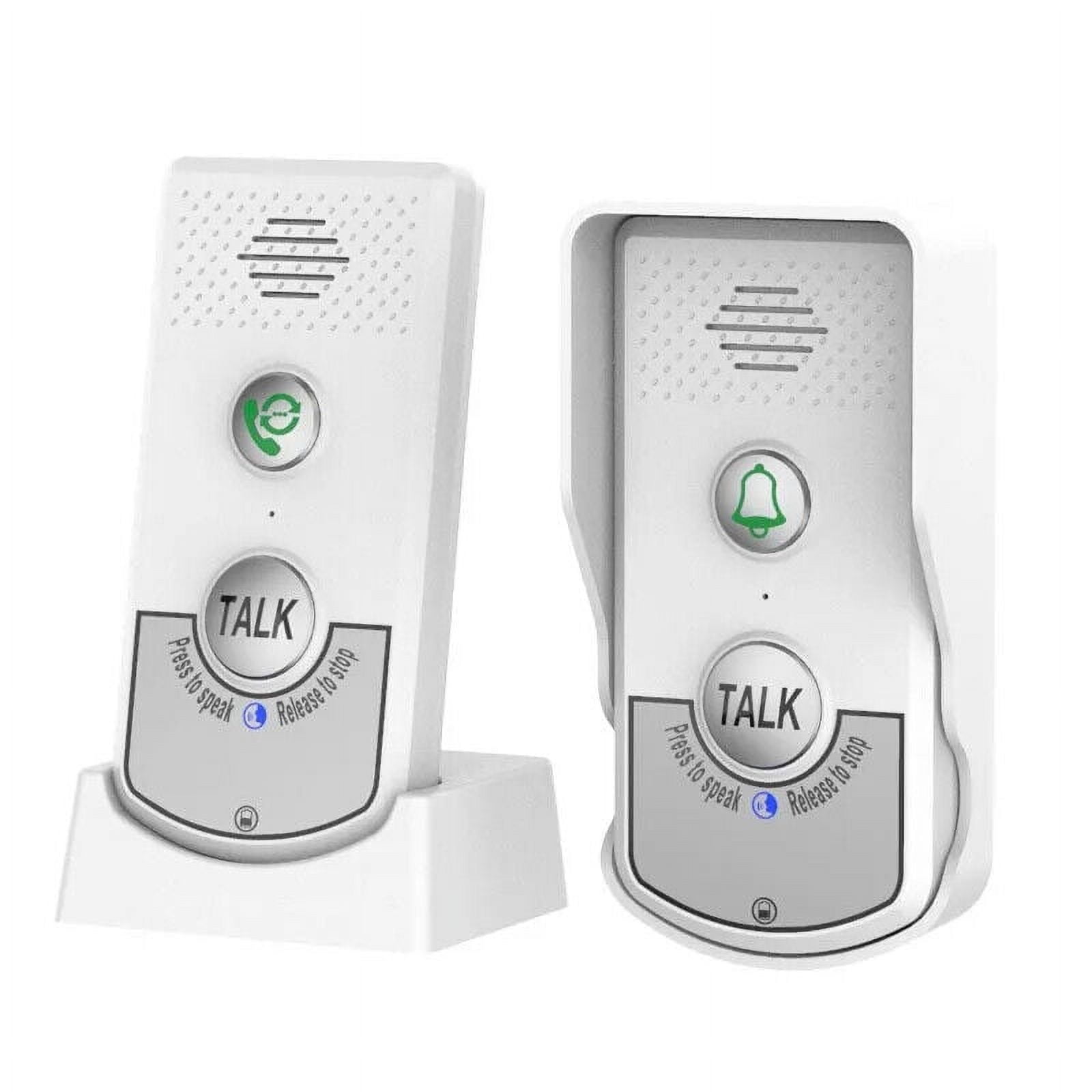 2 Way Wireless Intercom for Home Hospital Hotel,1000m Range Indoor ...