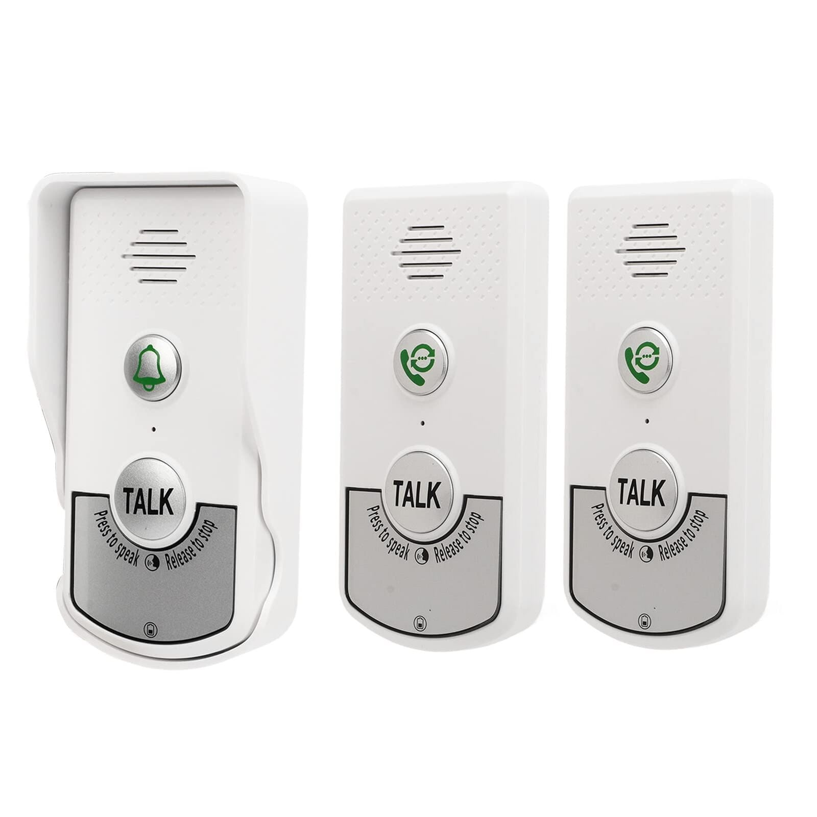 2 Way Wireless Intercom for Home Hospital Hotel,1000m Range Indoor ...