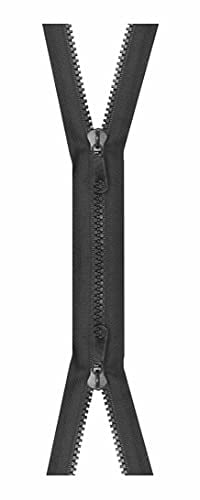 2 Way Zipper - Heavy Duty with Two Way Jacket Zipper Pull Dual Plastic ...