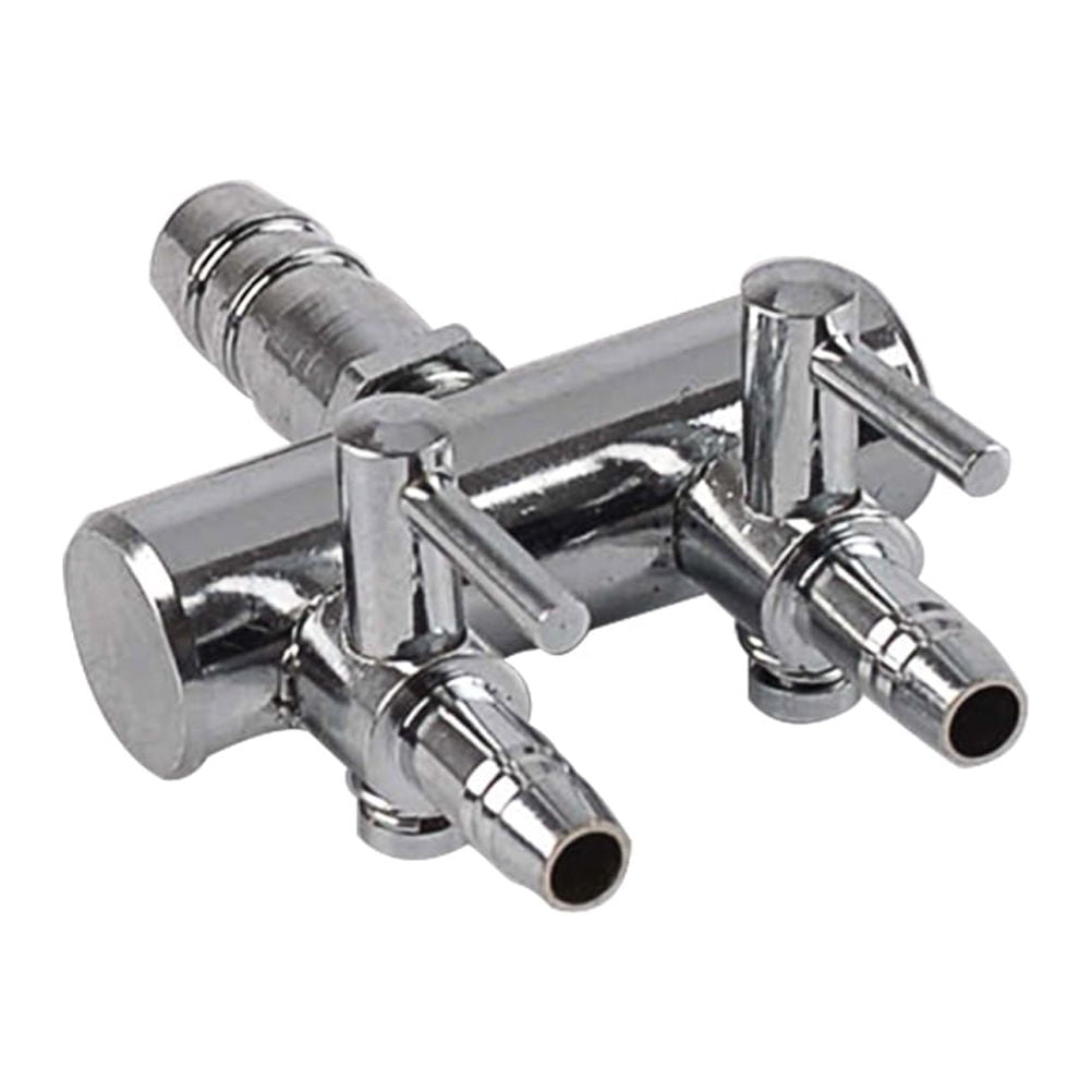 2 Ways Air Compressor Drain Valve Aquarium Tubing Pump - Walmart.com