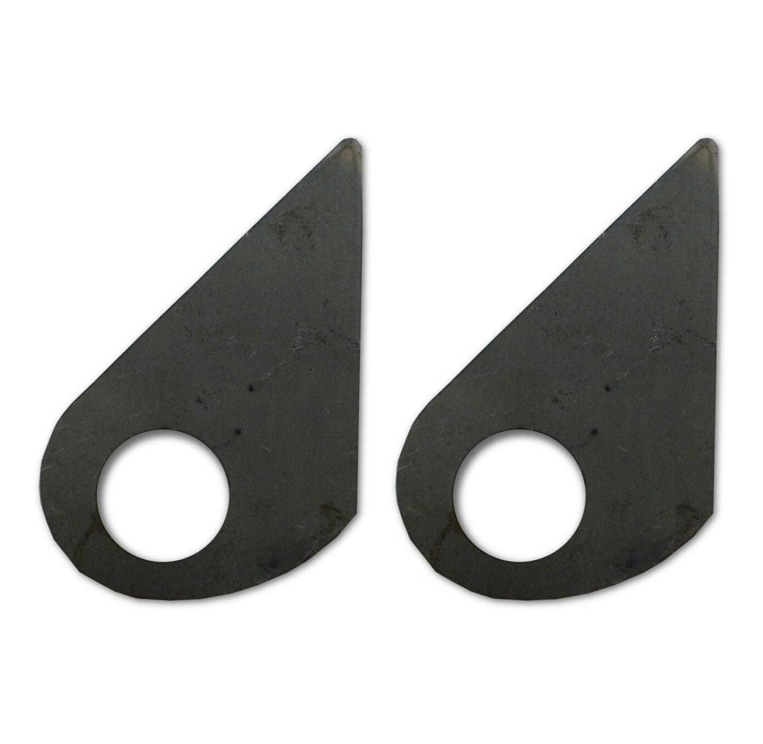 2 - Weld On Steel Ramp Gate Holder Hinge Heavy Duty Equipment Trailer ...