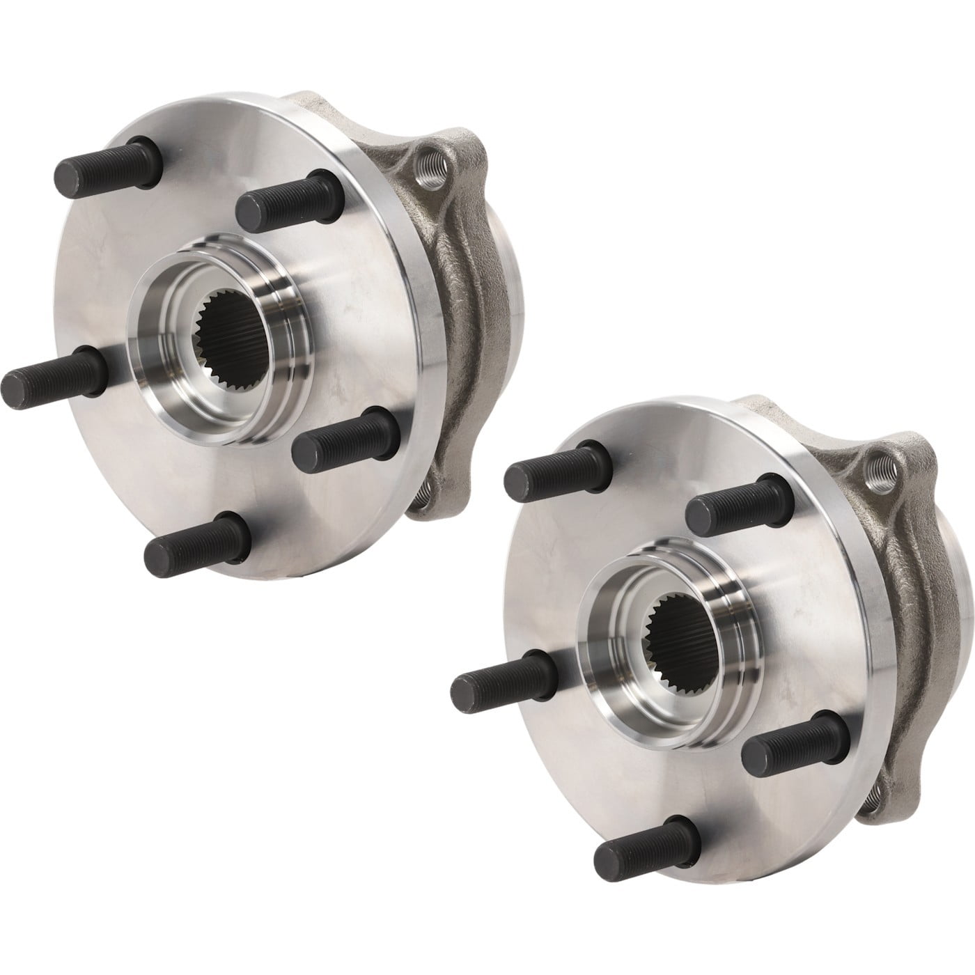 2-Wheel Rear Driver & Passenger Side Left Right Wheel Hub Set for ...