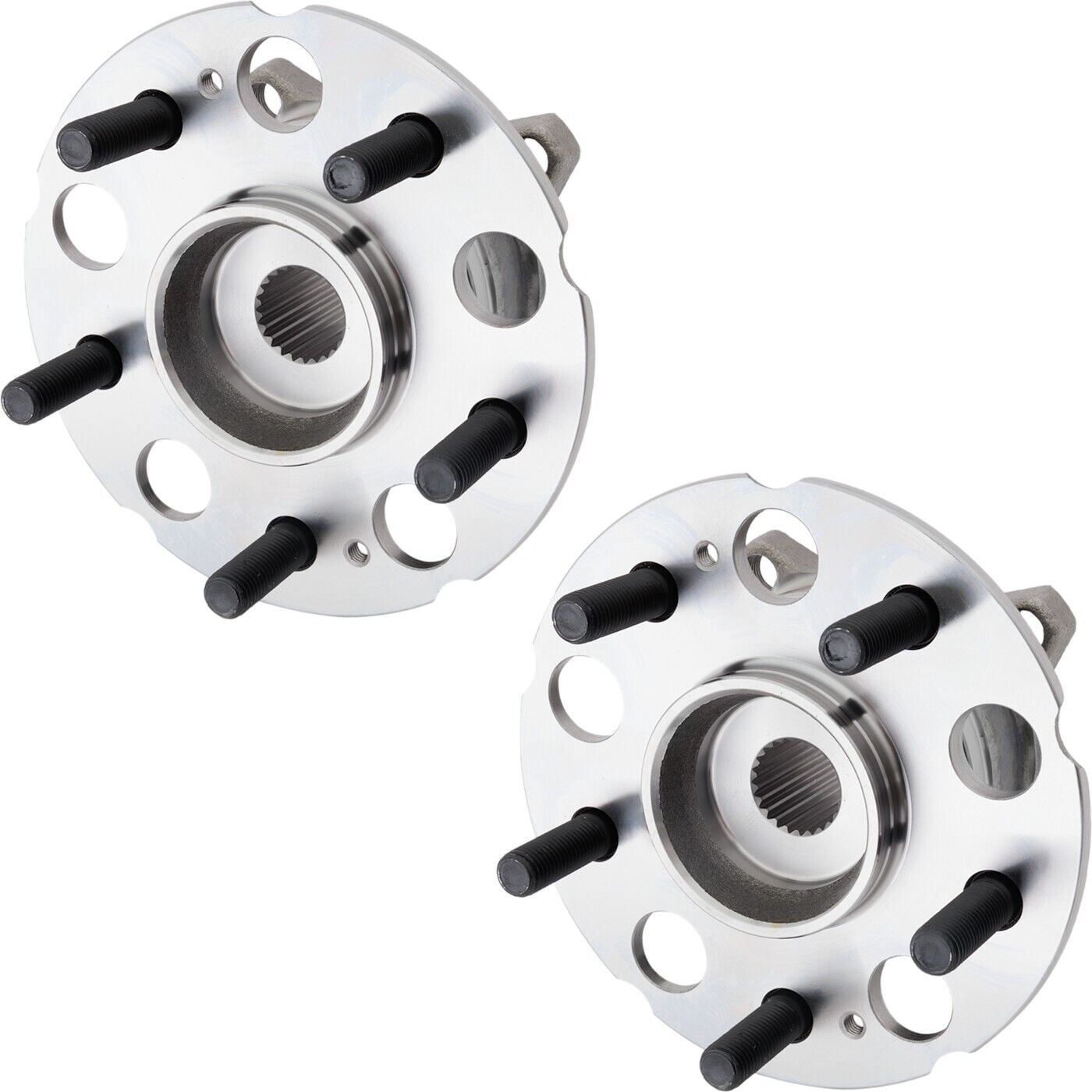 2-Wheel Set Rear Hub Assembly with Bearing for CR-V (2012-2016), Driver ...