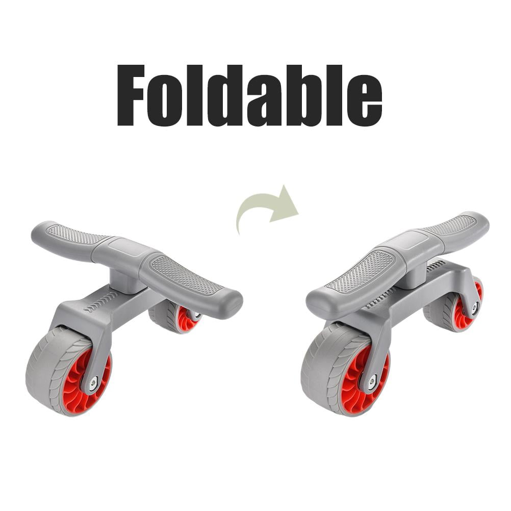 2 Wheels Roller Wheel Abdominal Training Roller Wheel Core Strength and ...
