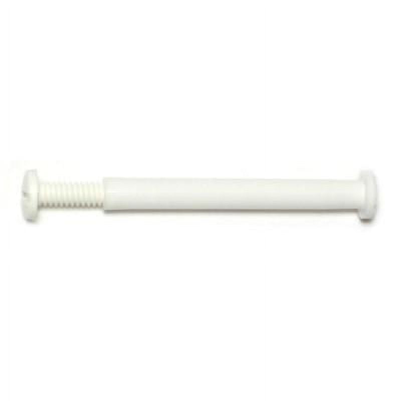 2" White Plastic Posts with Screws BPP-081 (6 pcs.) - Walmart.com