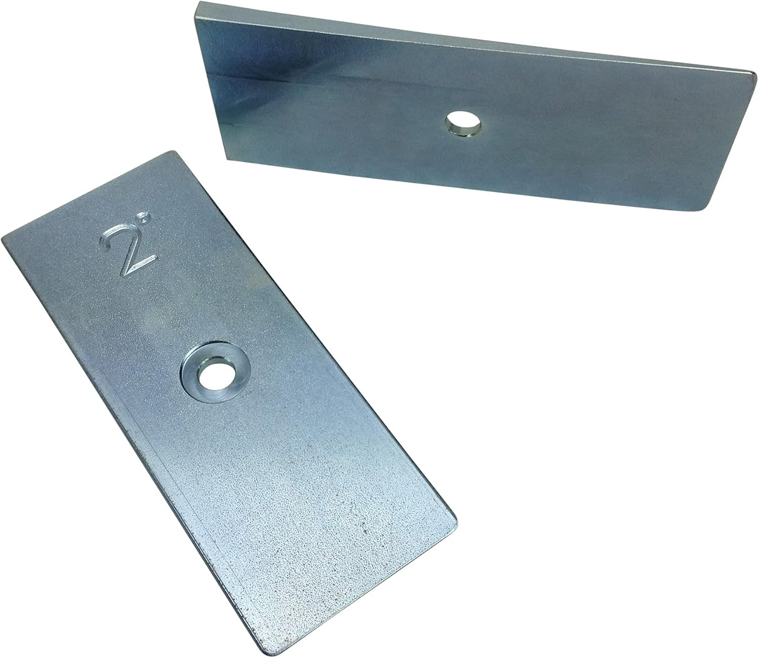 2" Wide Steel Degree Shims - Set of 2 (2° Degree) - Walmart.com