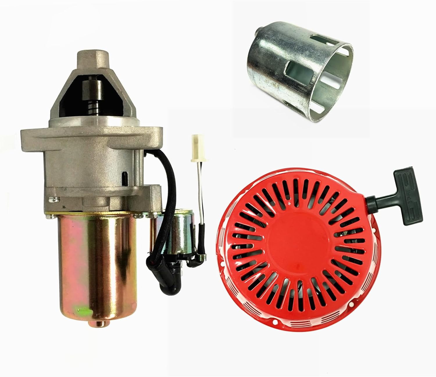 2-Wire Engine & Recoil Starter For Generac GP6500E GP7500E GP8000E Gas ...