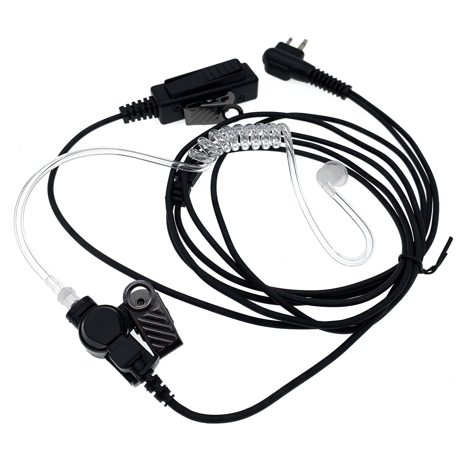 2-Wire Security Surveillance Kit Headset Earpiece Motorola Radio DTR ...