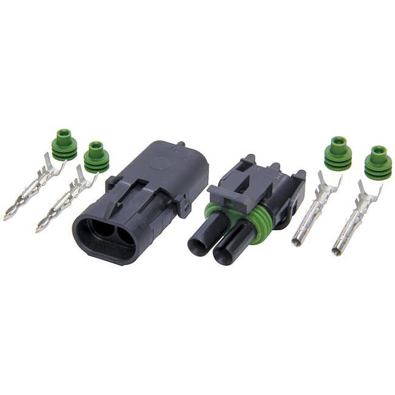2-Wire Weather Pack Connector Kit - Walmart.com