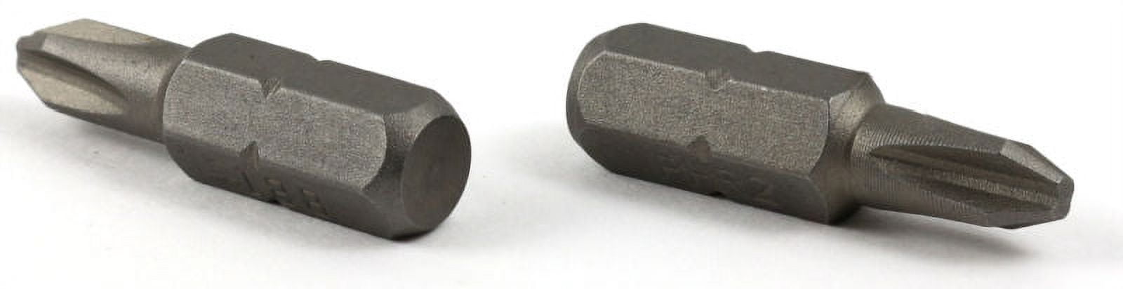 2 X 1 1/2 X 1/4 Phillips Insert Bits - 100 Piece Carton - Walmart.com