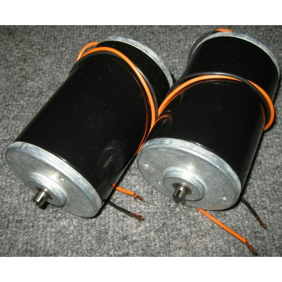 2 X 12 VDC 115 Watt Electric Motor Stationary Bicycle Generator - 6000 ...