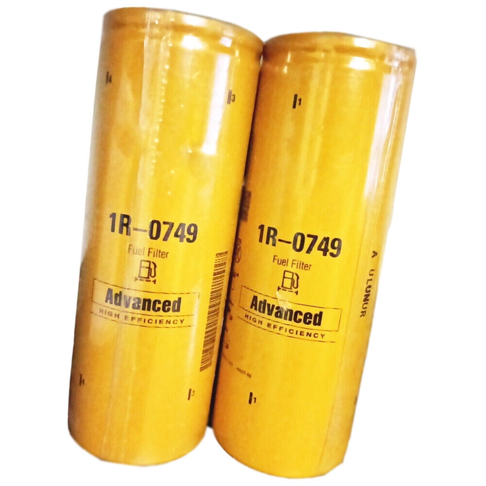 2 X 1R0749 Fuel Filter For Caterpillar / CAT 1R-0749 BF7587 P551311 ...