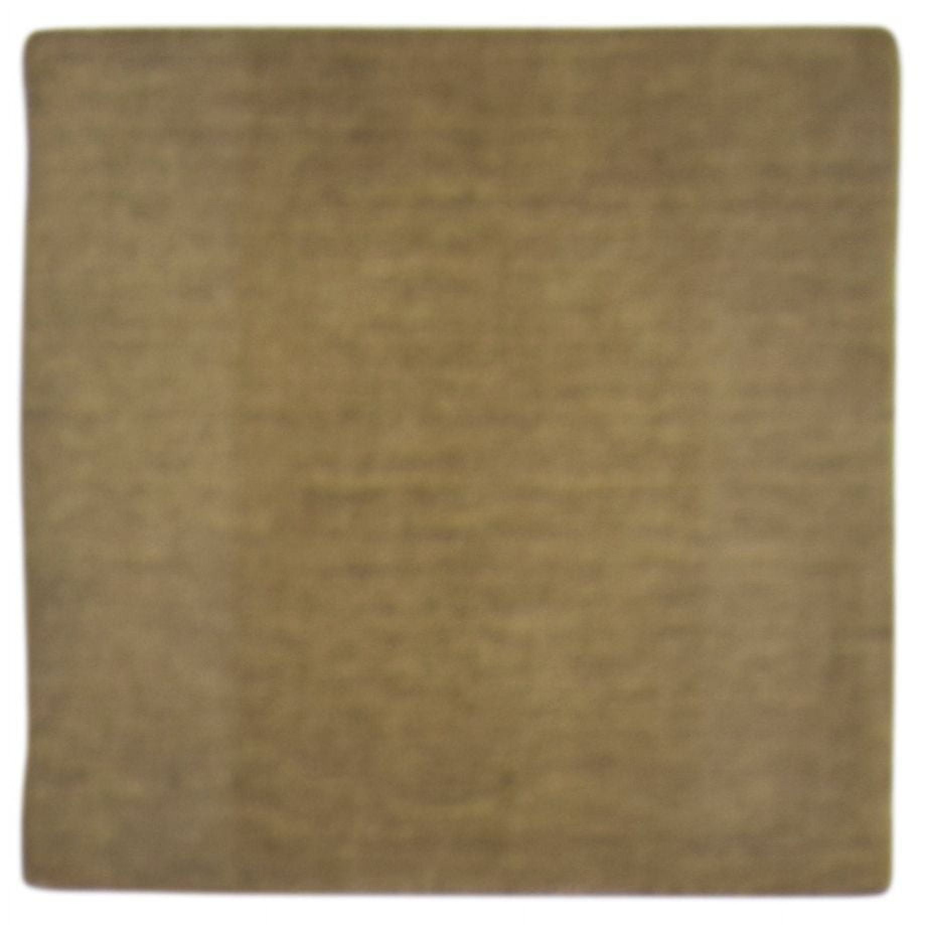 2' X 2' Rug Wool Brown Modern Handloom Scandinavian Solid Small Carpet ...