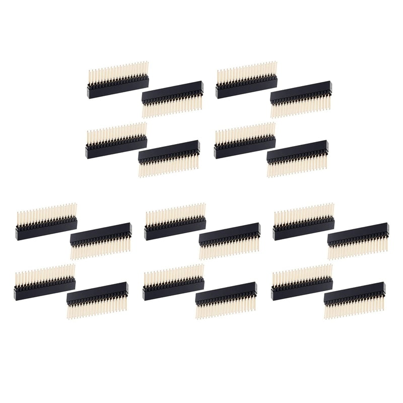 2 X 20(40 Pin) Stacking Header for A+/B+/Pi 2/Pi 3 Extra Tall Header ...