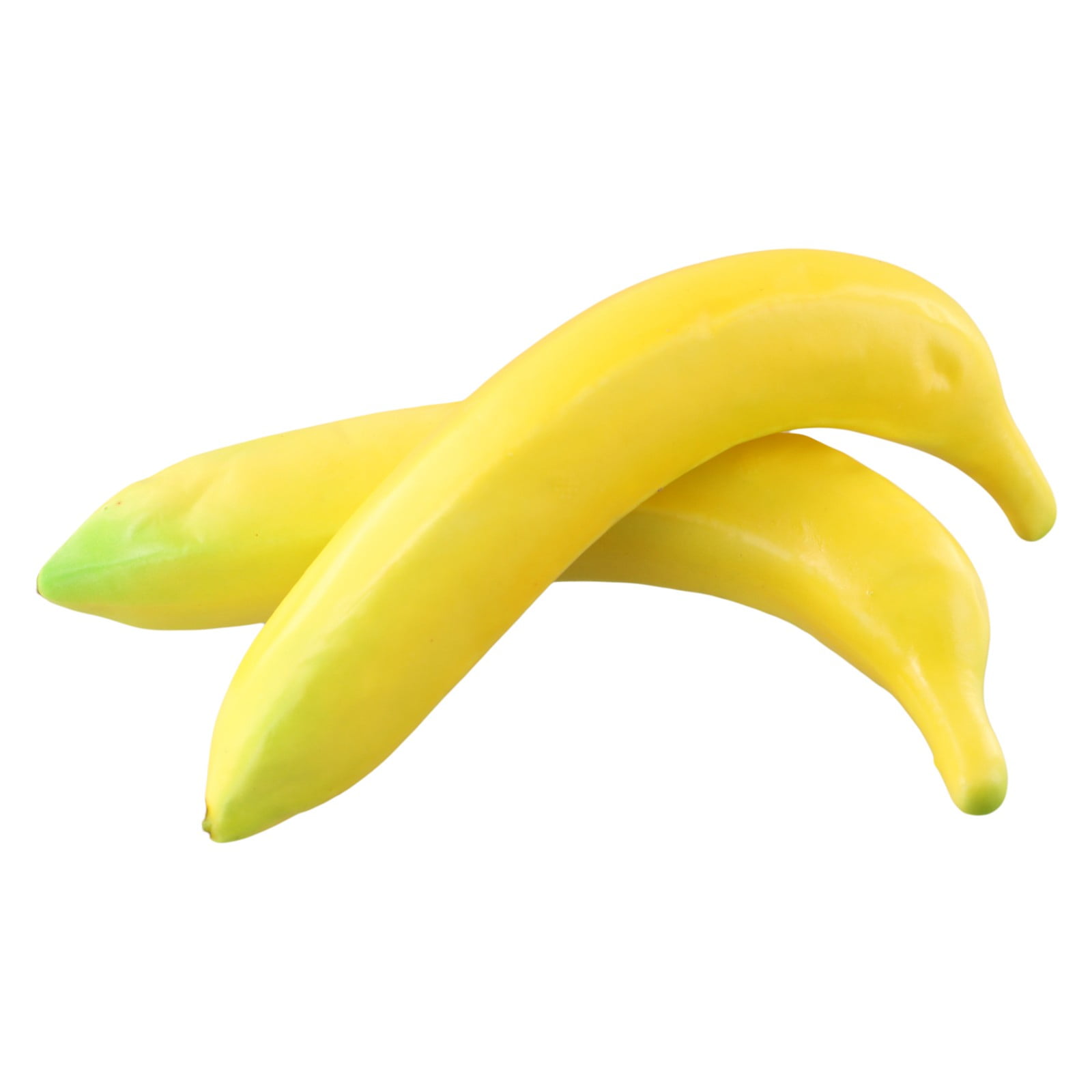2 X 20cm Artificial Bananas Photos Simulation Banana Home Fruits Decoration Decorative Plastic ...