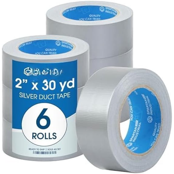 - 2" X 30 yd Duct Tape - 6 Rolls No- Tape for , DIY, Projects - Water ...