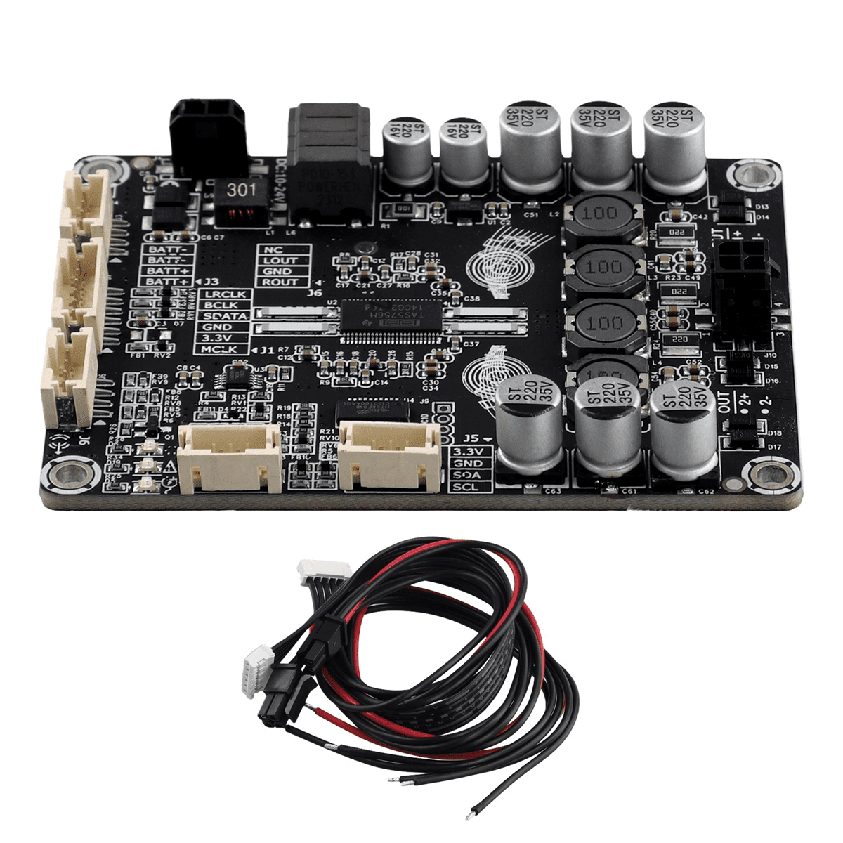 2 X 30W 4Ω Digital Input Class D Audio Amplifier Board Stereo Amp ...