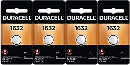 2 X 4 Pcs Fresh Duracell Lithium Battery ECR1632 CR1632 DL 1632 3V ...