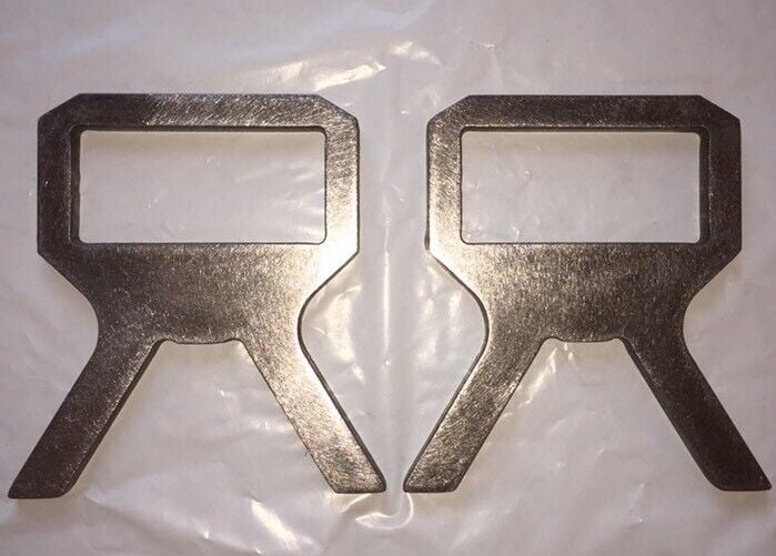 2 X 4 Target Stand Brackets Set Of (2) 3/8" Steel - Walmart.com