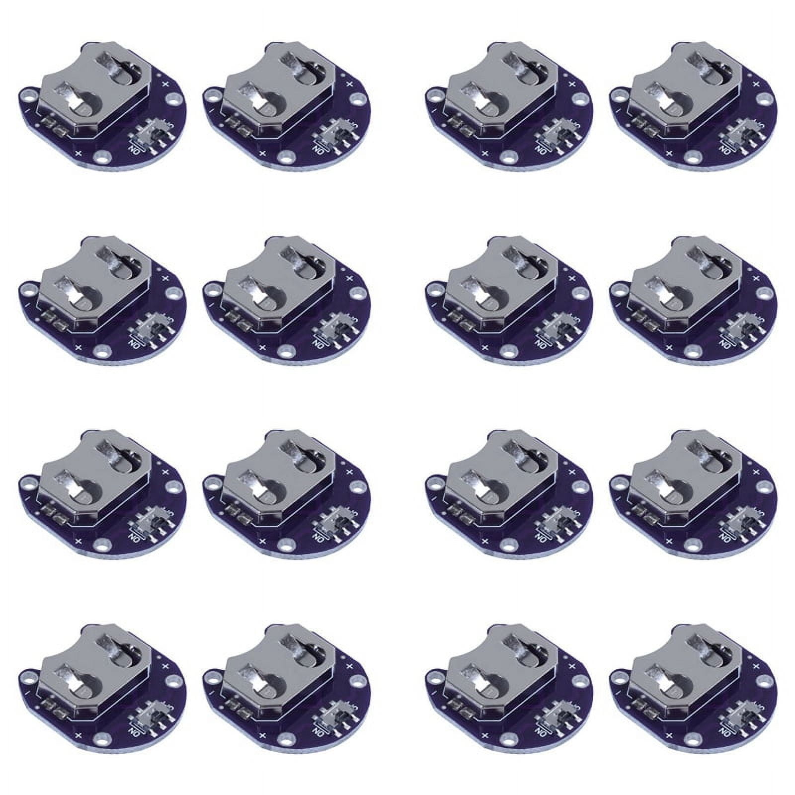 2 X Coin Cell Battery Holder for CR2032 - with Switch (16 Pcs ...