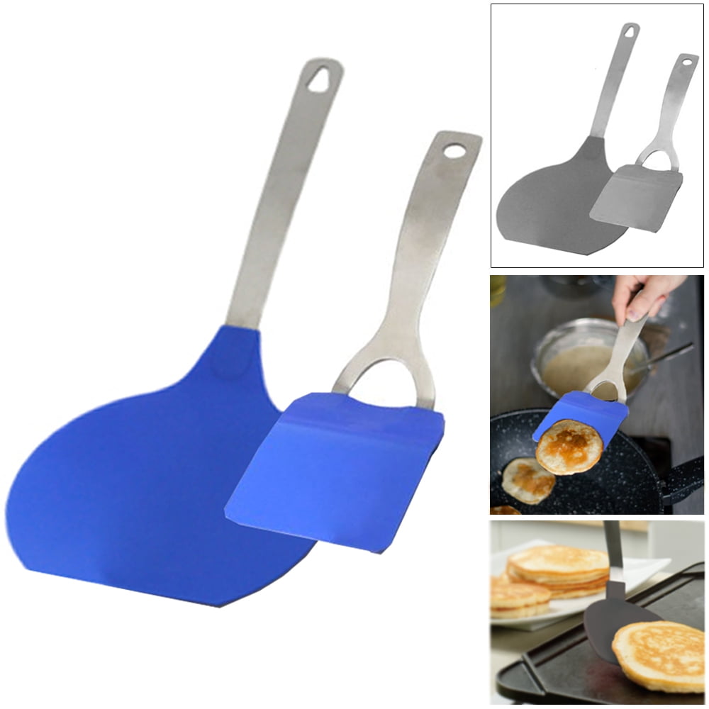 2 X Flexible Turner Heat Resistant Kitchen Serve Tools Non-Stick ...