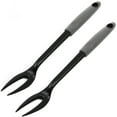 All Top Bargains 2 Pc Heat Resistant Nylon Fork for Turning & Serving ...
