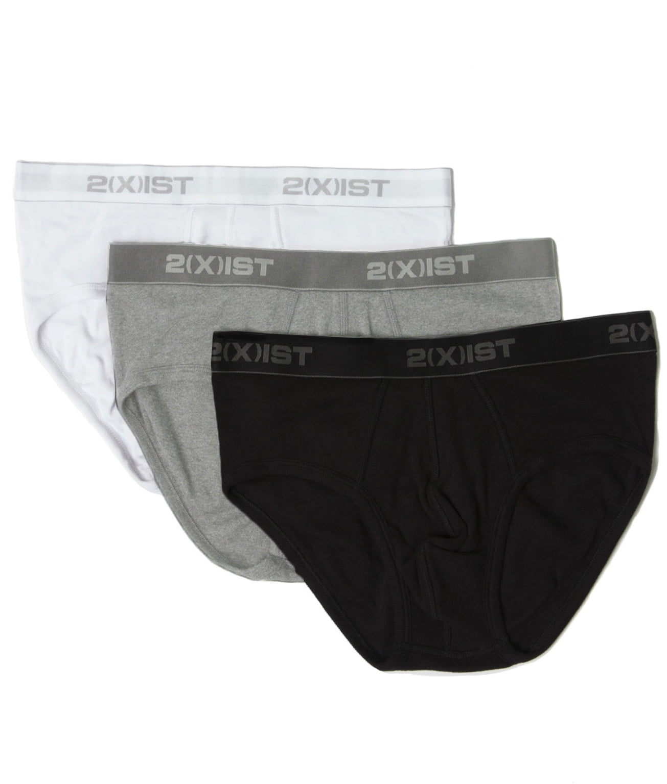 2(X)IST Men's Essential Cotton 3 Pack Contour Pouch Brief - 3102030303 ...