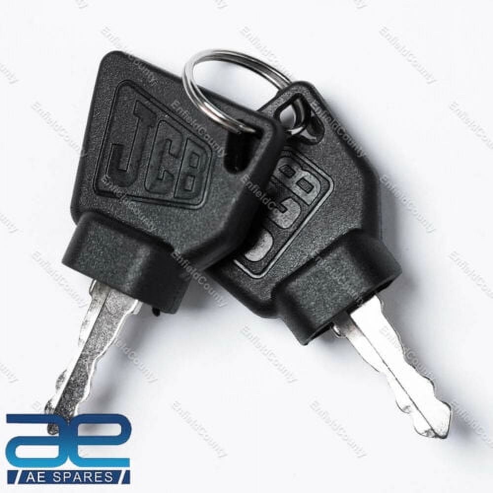 2 X JCB 3CX Ignition Key for Switch Starter JCB Parts Digger Plant Keys ...